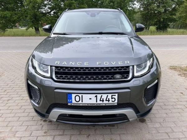 Pelēks Land Rover Range Rover Evoque 2017 Rīga, ar dzinēja tilpumu 2.00 L un nobraukumu 158 tūkst. km par 13950 €, foto 2 vietnē AUTOMOTO.COM.LV