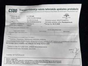 Pelēks Land Rover Range Rover Evoque 2017 Rīga, ar dzinēja tilpumu 2.00 L un nobraukumu 158 tūkst. km par 13950 €, foto 28 vietnē AUTOMOTO.COM.LV