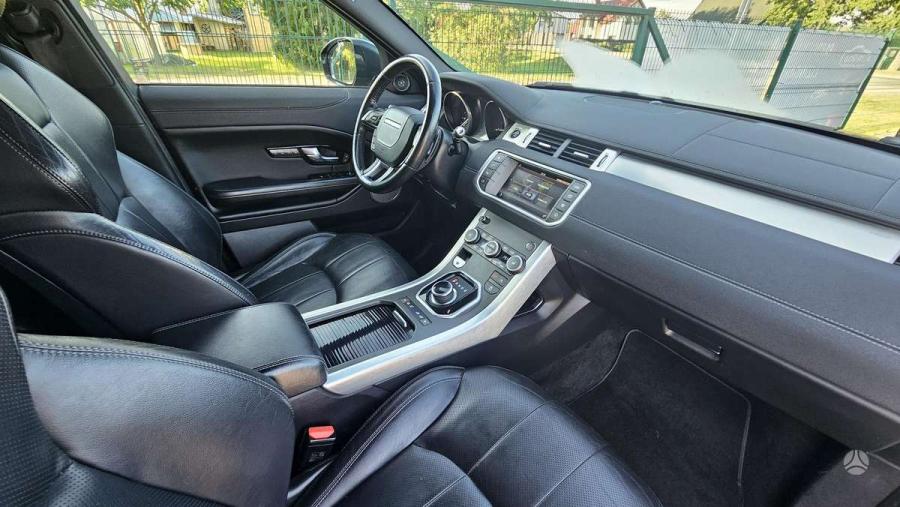 Grey Land Rover Range Rover Evoque 2017 in Prienai, with an engine capacity of 2.00 L and mileage of 183 thousand km for 11999 €, photo 12 on AUTOMOTO.COM.LV
