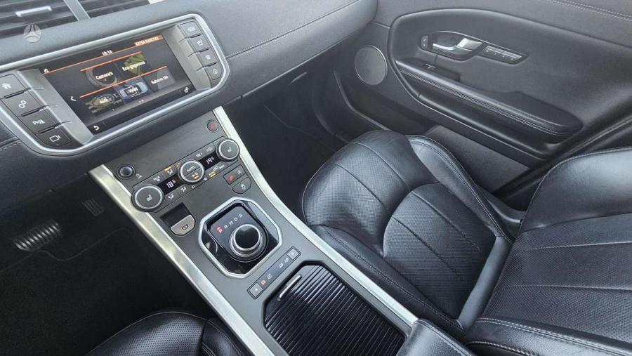 Grey Land Rover Range Rover Evoque 2017 in Prienai, with an engine capacity of 2.00 L and mileage of 183 thousand km for 11999 €, photo 14 on AUTOMOTO.COM.LV