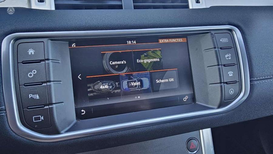 Grey Land Rover Range Rover Evoque 2017 in Prienai, with an engine capacity of 2.00 L and mileage of 183 thousand km for 11999 €, photo 16 on AUTOMOTO.COM.LV