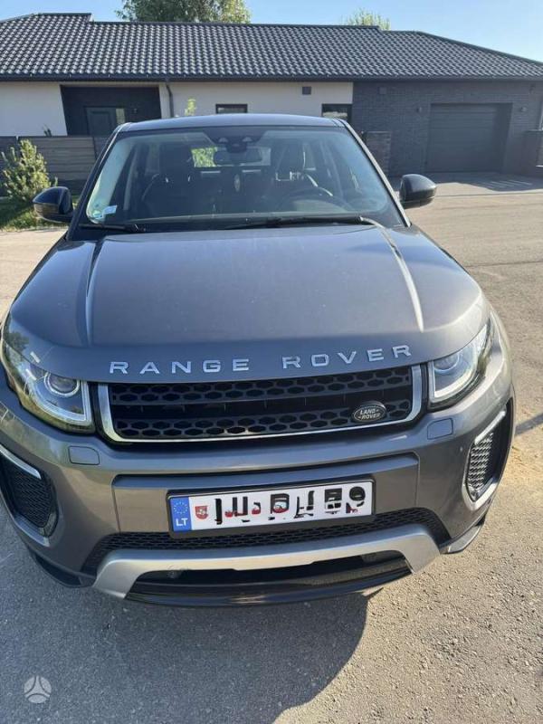 Grey Land Rover Range Rover Evoque 2017 in Taurage, with an engine capacity of 2.00 L and mileage of 160 thousand km for 10700 €, photo 3 on AUTOMOTO.COM.LV