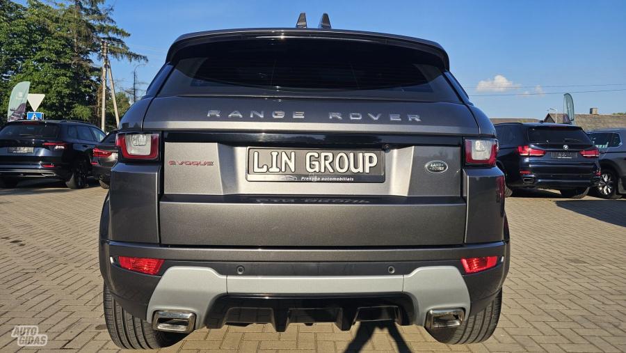 Grey Land Rover Range Rover Evoque 2017 in Prienai, with an engine capacity of 2.00 L and mileage of 183 thousand km for 11999 €, photo 6 on AUTOMOTO.COM.LV
