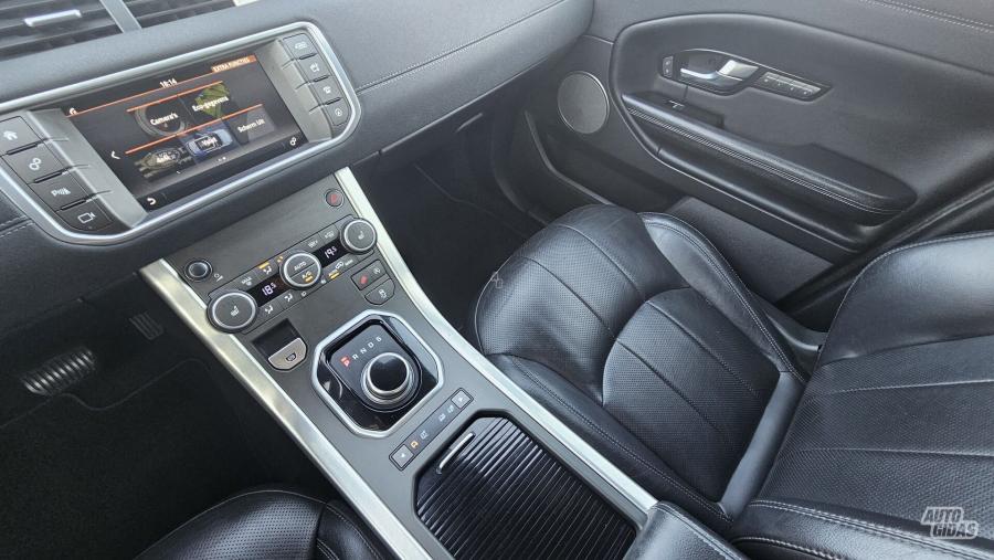 Grey Land Rover Range Rover Evoque 2017 in Prienai, with an engine capacity of 2.00 L and mileage of 183 thousand km for 11999 €, photo 14 on AUTOMOTO.COM.LV