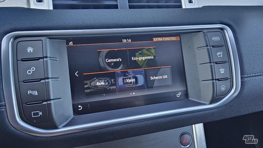 Grey Land Rover Range Rover Evoque 2017 in Prienai, with an engine capacity of 2.00 L and mileage of 183 thousand km for 11999 €, photo 16 on AUTOMOTO.COM.LV