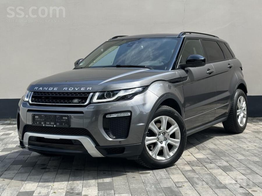 Grey Land Rover Range Rover Evoque 2017 in Riga, with an engine capacity of 2.00 L and mileage of 143 thousand km for 12999 €, photo 1 on AUTOMOTO.COM.LV