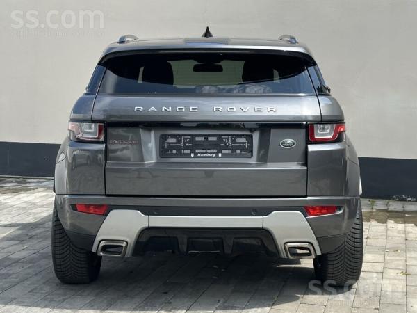 Pelēks Land Rover Range Rover Evoque 2017 Rīga, ar dzinēja tilpumu 2.00 L un nobraukumu 143 tūkst. km par 12999 €, foto 5 vietnē AUTOMOTO.COM.LV