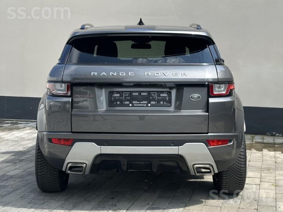 Grey Land Rover Range Rover Evoque 2017 in Riga, with an engine capacity of 2.00 L and mileage of 143 thousand km for 12999 €, photo 6 on AUTOMOTO.COM.LV