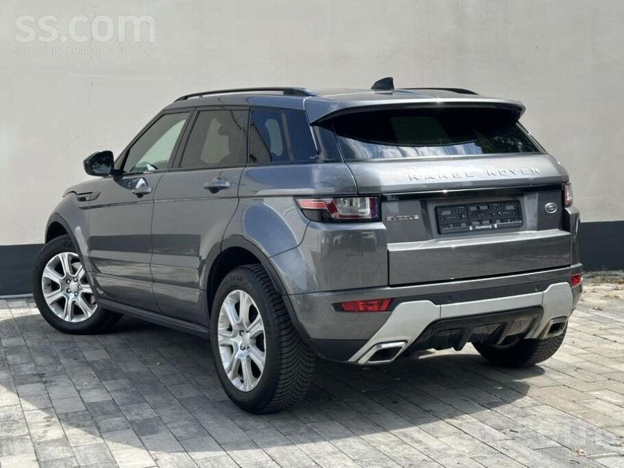 Grey Land Rover Range Rover Evoque 2017 in Riga, with an engine capacity of 2.00 L and mileage of 143 thousand km for 12999 €, photo 7 on AUTOMOTO.COM.LV