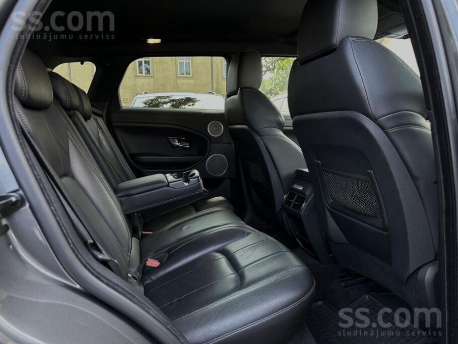 Grey Land Rover Range Rover Evoque 2017 in Riga, with an engine capacity of 2.00 L and mileage of 143 thousand km for 12999 €, photo 20 on AUTOMOTO.COM.LV