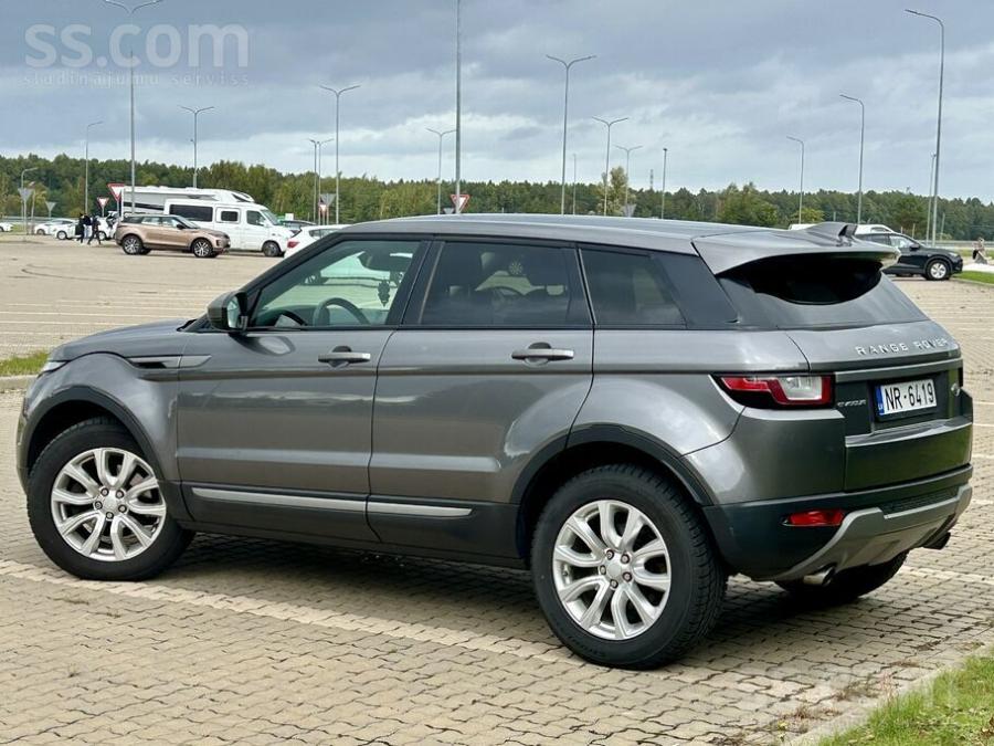 Grey Land Rover Range Rover Evoque 2017 in Riga, with an engine capacity of 2.00 L and mileage of 202 thousand km for 11870 €, photo 14 on AUTOMOTO.COM.LV