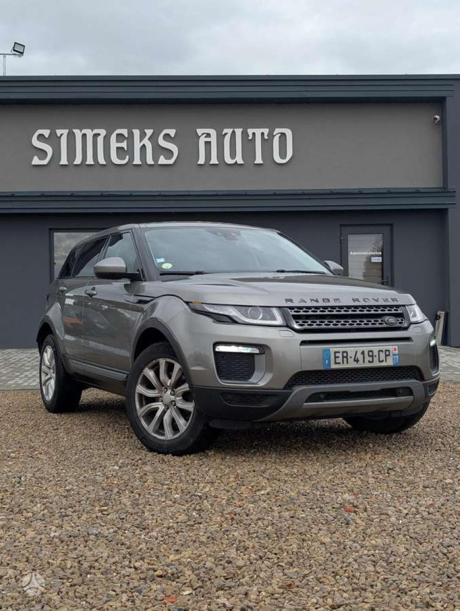 Grey Land Rover Range Rover Evoque 2017 in Taurage, with an engine capacity of 2.00 L and mileage of 180 thousand km for 8850 €, photo 3 on AUTOMOTO.COM.LV