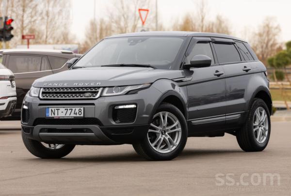 Grey Land Rover Range Rover Evoque 2018 in Jelgava, with an engine capacity of 2.00 L and mileage of 0 thousand km for 9350 €, photo 1 on AUTOMOTO.COM.LV