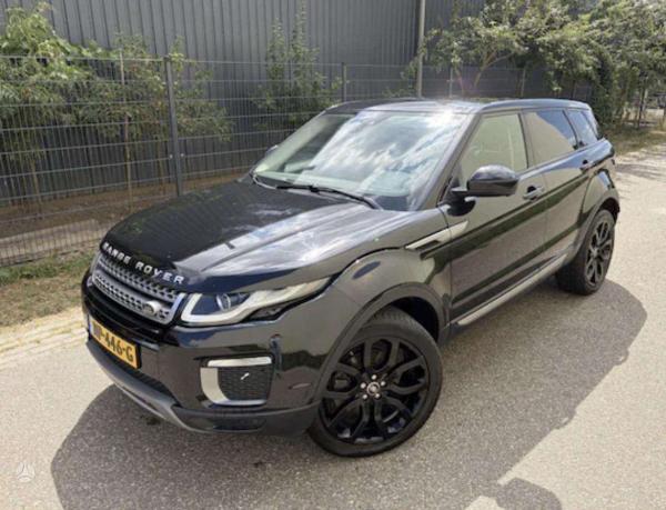 Grey Land Rover Range Rover Evoque 2018 in Panevezys, with an engine capacity of 2.00 L and mileage of 120 thousand km for 16500 €, photo 7 on AUTOMOTO.COM.LV