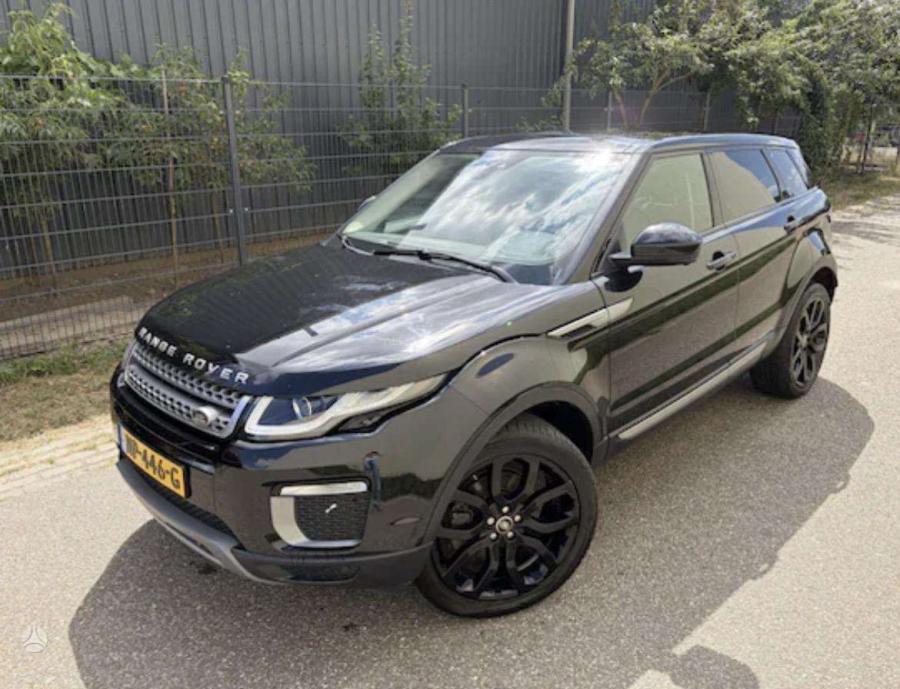 Grey Land Rover Range Rover Evoque 2018 in Panevezys, with an engine capacity of 2.00 L and mileage of 120 thousand km for 16500 €, photo 7 on AUTOMOTO.COM.LV