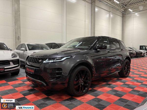 Pelēks Land Rover Range Rover Evoque 2019 Viļņa, ar dzinēja tilpumu 2.00 L un nobraukumu 49 tūkst. km par 27990 €, foto 1 vietnē AUTOMOTO.COM.LV