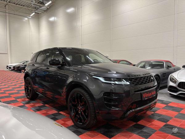 Pelēks Land Rover Range Rover Evoque 2019 Viļņa, ar dzinēja tilpumu 2.00 L un nobraukumu 49 tūkst. km par 27990 €, foto 3 vietnē AUTOMOTO.COM.LV