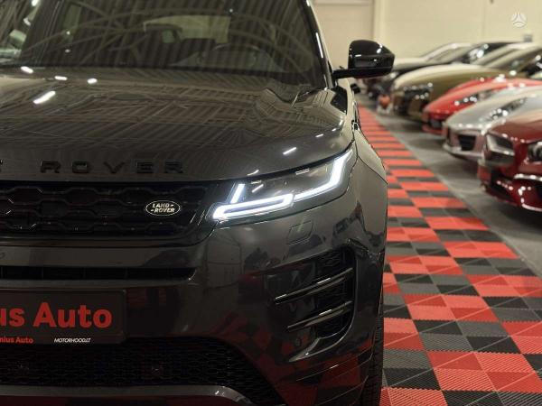 Pelēks Land Rover Range Rover Evoque 2019 Viļņa, ar dzinēja tilpumu 2.00 L un nobraukumu 49 tūkst. km par 27990 €, foto 7 vietnē AUTOMOTO.COM.LV