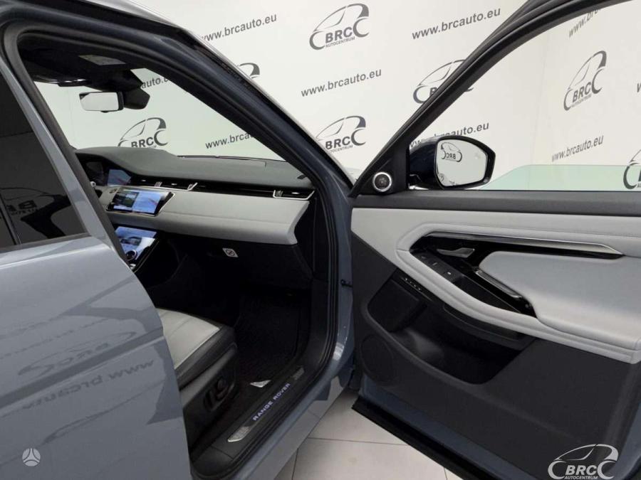 Grey Land Rover Range Rover Evoque 2019 in Vilnius, with an engine capacity of 2.00 L and mileage of 114 thousand km for 24800 €, photo 10 on AUTOMOTO.COM.LV