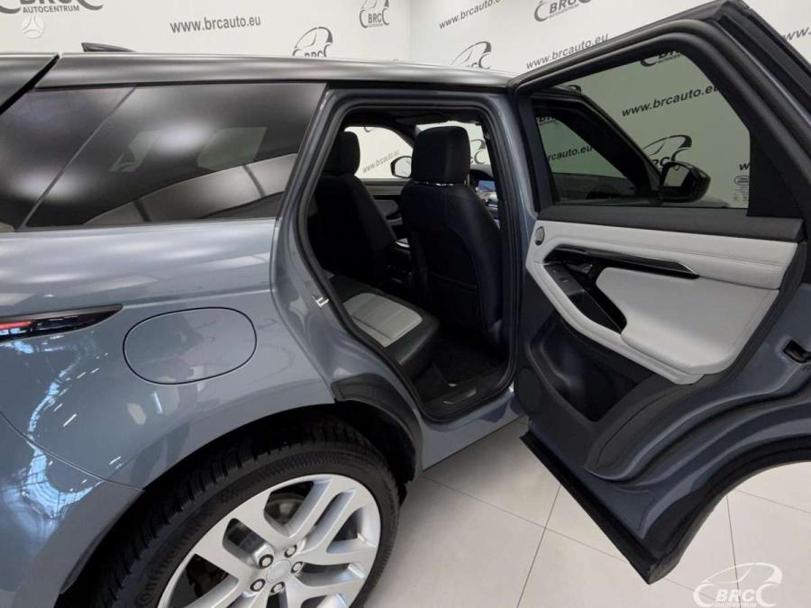 Grey Land Rover Range Rover Evoque 2019 in Vilnius, with an engine capacity of 2.00 L and mileage of 114 thousand km for 24800 €, photo 15 on AUTOMOTO.COM.LV