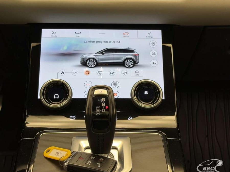 Grey Land Rover Range Rover Evoque 2019 in Vilnius, with an engine capacity of 2.00 L and mileage of 114 thousand km for 24800 €, photo 19 on AUTOMOTO.COM.LV