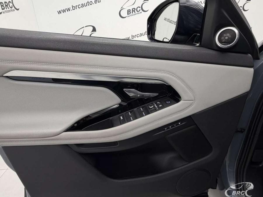 Grey Land Rover Range Rover Evoque 2019 in Vilnius, with an engine capacity of 2.00 L and mileage of 114 thousand km for 24800 €, photo 23 on AUTOMOTO.COM.LV
