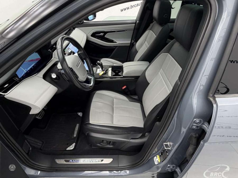 Grey Land Rover Range Rover Evoque 2019 in Vilnius, with an engine capacity of 2.00 L and mileage of 114 thousand km for 24800 €, photo 24 on AUTOMOTO.COM.LV