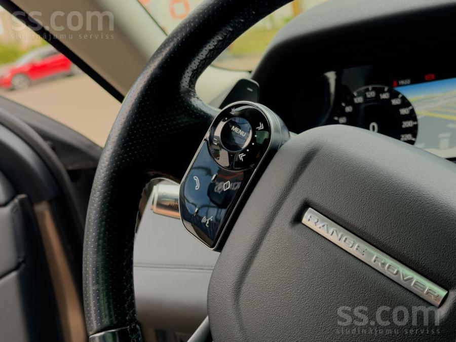 Grey Land Rover Range Rover Evoque 2019 in Daugavpils, with an engine capacity of 2.00 L and mileage of 197 thousand km for 21500 €, photo 9 on AUTOMOTO.COM.LV