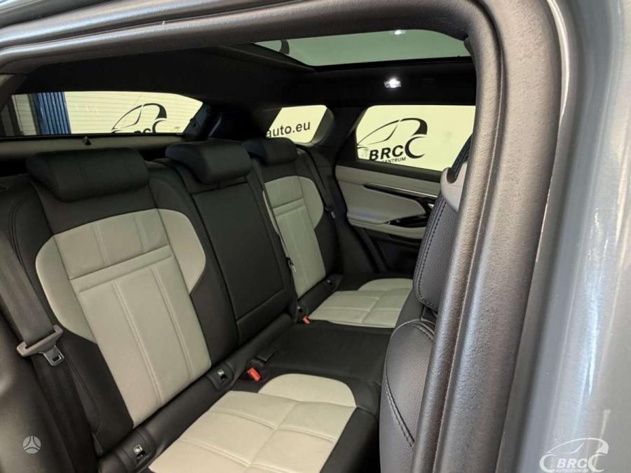 Grey Land Rover Range Rover Evoque 2019 in Vilnius, with an engine capacity of 2.00 L and mileage of 114 thousand km for 23500 €, photo 14 on AUTOMOTO.COM.LV