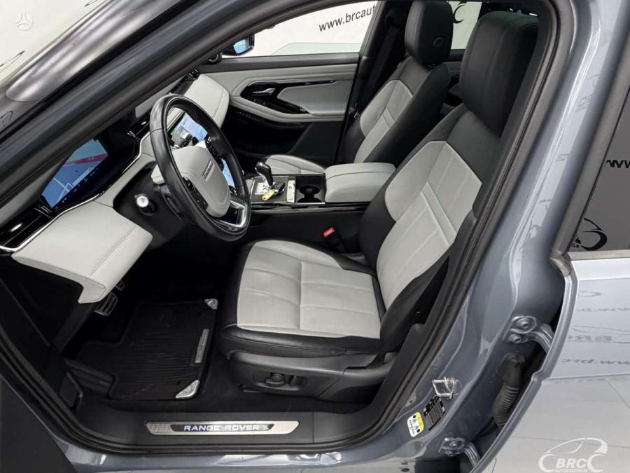 Grey Land Rover Range Rover Evoque 2019 in Vilnius, with an engine capacity of 2.00 L and mileage of 114 thousand km for 23500 €, photo 24 on AUTOMOTO.COM.LV