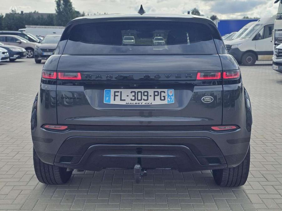 Grey Land Rover Range Rover Evoque 2019 in Taurage, with an engine capacity of 2.00 L and mileage of 238 thousand km for 15200 €, photo 6 on AUTOMOTO.COM.LV