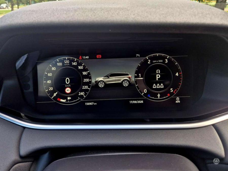 Grey Land Rover Range Rover Evoque 2019 in Taurage, with an engine capacity of 2.00 L and mileage of 157 thousand km for 16900 €, photo 18 on AUTOMOTO.COM.LV