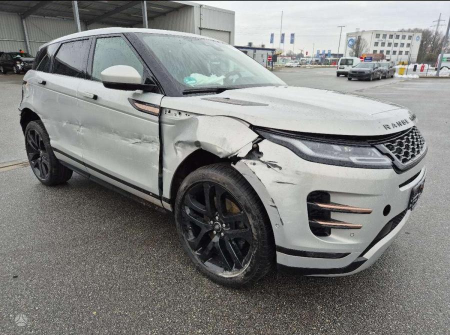 Grey Land Rover Range Rover Evoque 2020 in Klaipeda, with an engine capacity of 2.00 L and mileage of 60 thousand km for 6700 €, photo 4 on AUTOMOTO.COM.LV