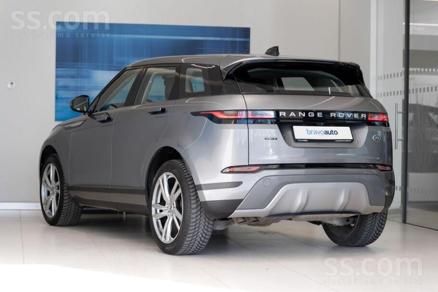 Pelēks Land Rover Range Rover Evoque 2020 Rīga, ar dzinēja tilpumu 2.00 L un nobraukumu 38 tūkst. km par 22990 €, foto 5 vietnē AUTOMOTO.COM.LV