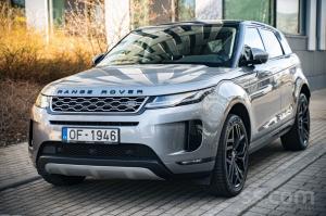 Grey Land Rover Range Rover Evoque 2020 in Riga, with an engine capacity of 2.00 L and mileage of 0 thousand km for 19990 €, photo  on AUTOMOTO.COM.LV