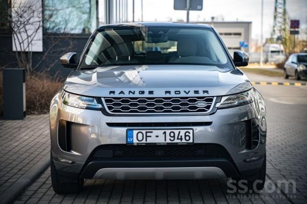 Grey Land Rover Range Rover Evoque 2020 in Riga, with an engine capacity of 2.00 L and mileage of 0 thousand km for 19990 €, photo 2 on AUTOMOTO.COM.LV