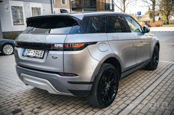 Grey Land Rover Range Rover Evoque 2020 in Riga, with an engine capacity of 2.00 L and mileage of 0 thousand km for 19990 €, photo 4 on AUTOMOTO.COM.LV