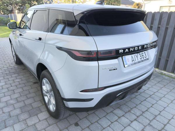 Pelēks Land Rover Range Rover Evoque 2020 Klaipėda, ar dzinēja tilpumu 2.00 L un nobraukumu 79 tūkst. km par 30500 €, foto 6 vietnē AUTOMOTO.COM.LV