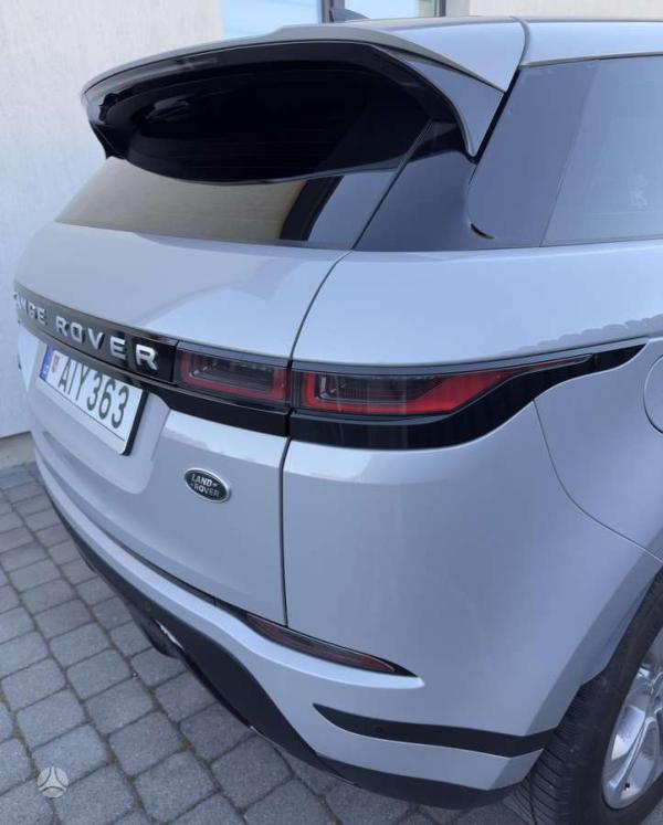 Pelēks Land Rover Range Rover Evoque 2020 Klaipėda, ar dzinēja tilpumu 2.00 L un nobraukumu 79 tūkst. km par 30500 €, foto 7 vietnē AUTOMOTO.COM.LV