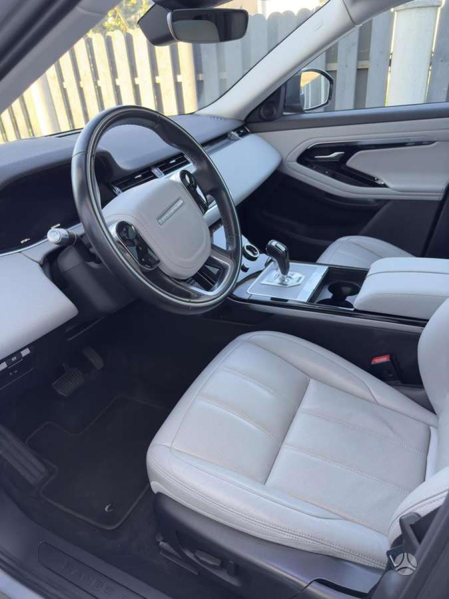 Pelēks Land Rover Range Rover Evoque 2020 Klaipėda, ar dzinēja tilpumu 2.00 L un nobraukumu 79 tūkst. km par 30500 €, foto 11 vietnē AUTOMOTO.COM.LV