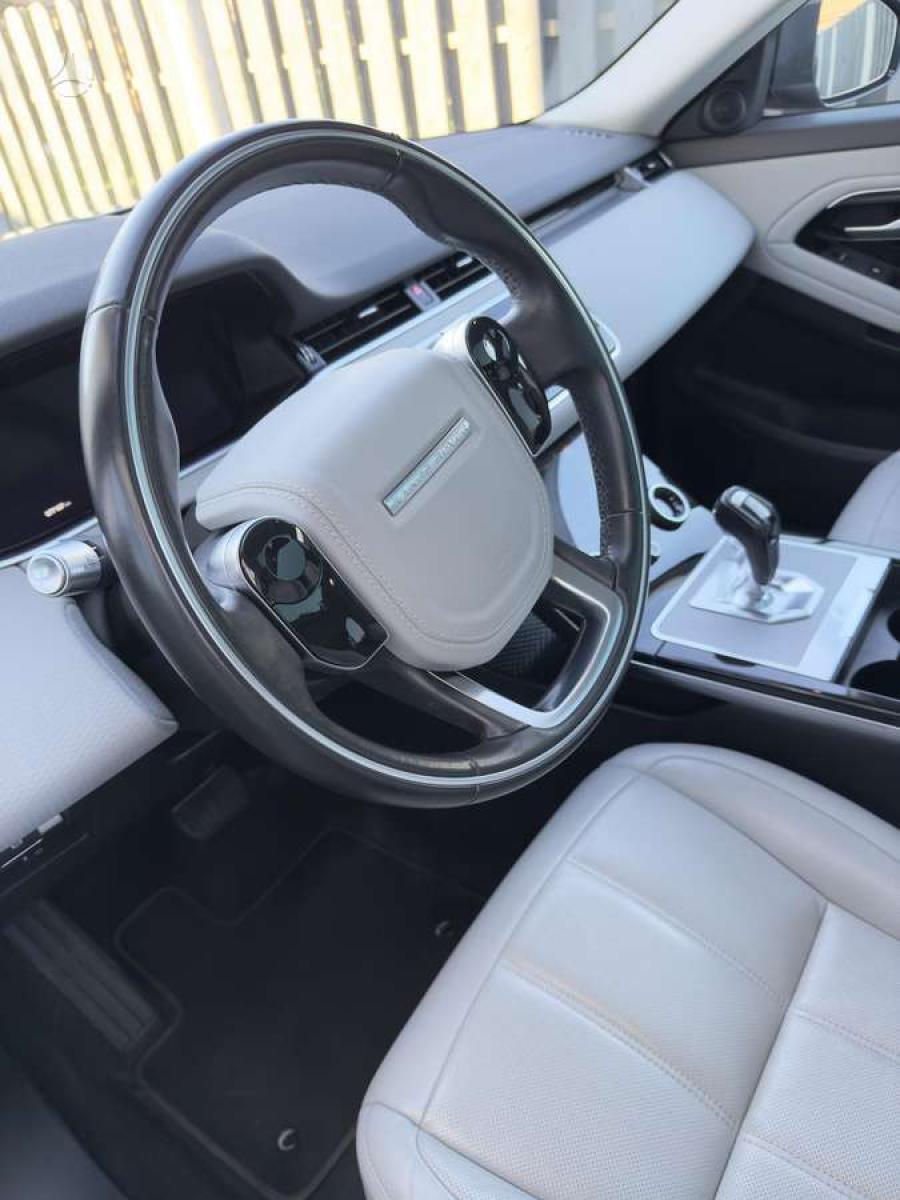 Pelēks Land Rover Range Rover Evoque 2020 Klaipėda, ar dzinēja tilpumu 2.00 L un nobraukumu 79 tūkst. km par 30500 €, foto 12 vietnē AUTOMOTO.COM.LV