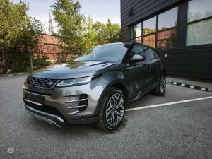 Pelēks Land Rover Range Rover Evoque 2020 Kauņa, ar dzinēja tilpumu 2.00 L un nobraukumu 83 tūkst. km par 18750 €, foto 3 vietnē AUTOMOTO.COM.LV