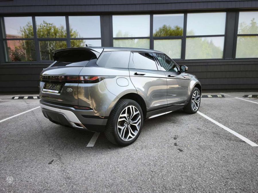 Pelēks Land Rover Range Rover Evoque 2020 Kauņa, ar dzinēja tilpumu 2.00 L un nobraukumu 83 tūkst. km par 18750 €, foto 4 vietnē AUTOMOTO.COM.LV