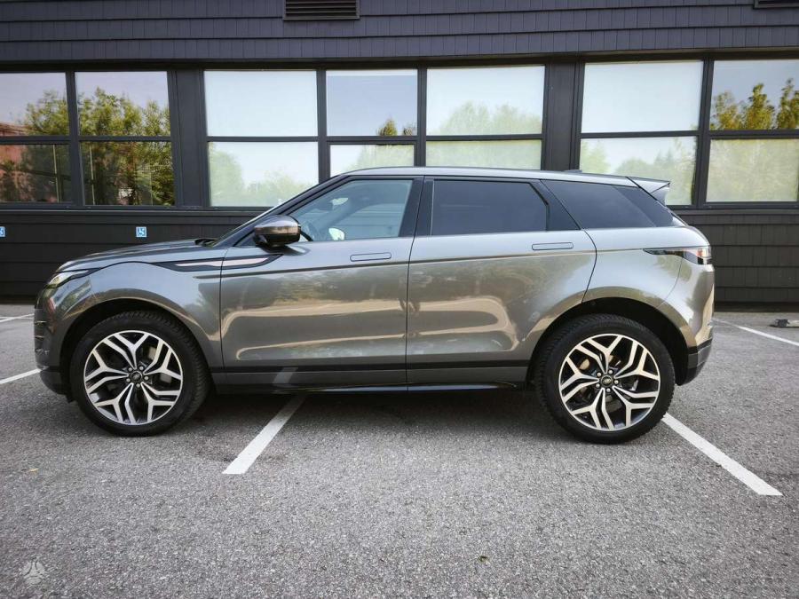 Pelēks Land Rover Range Rover Evoque 2020 Kauņa, ar dzinēja tilpumu 2.00 L un nobraukumu 83 tūkst. km par 18750 €, foto 6 vietnē AUTOMOTO.COM.LV