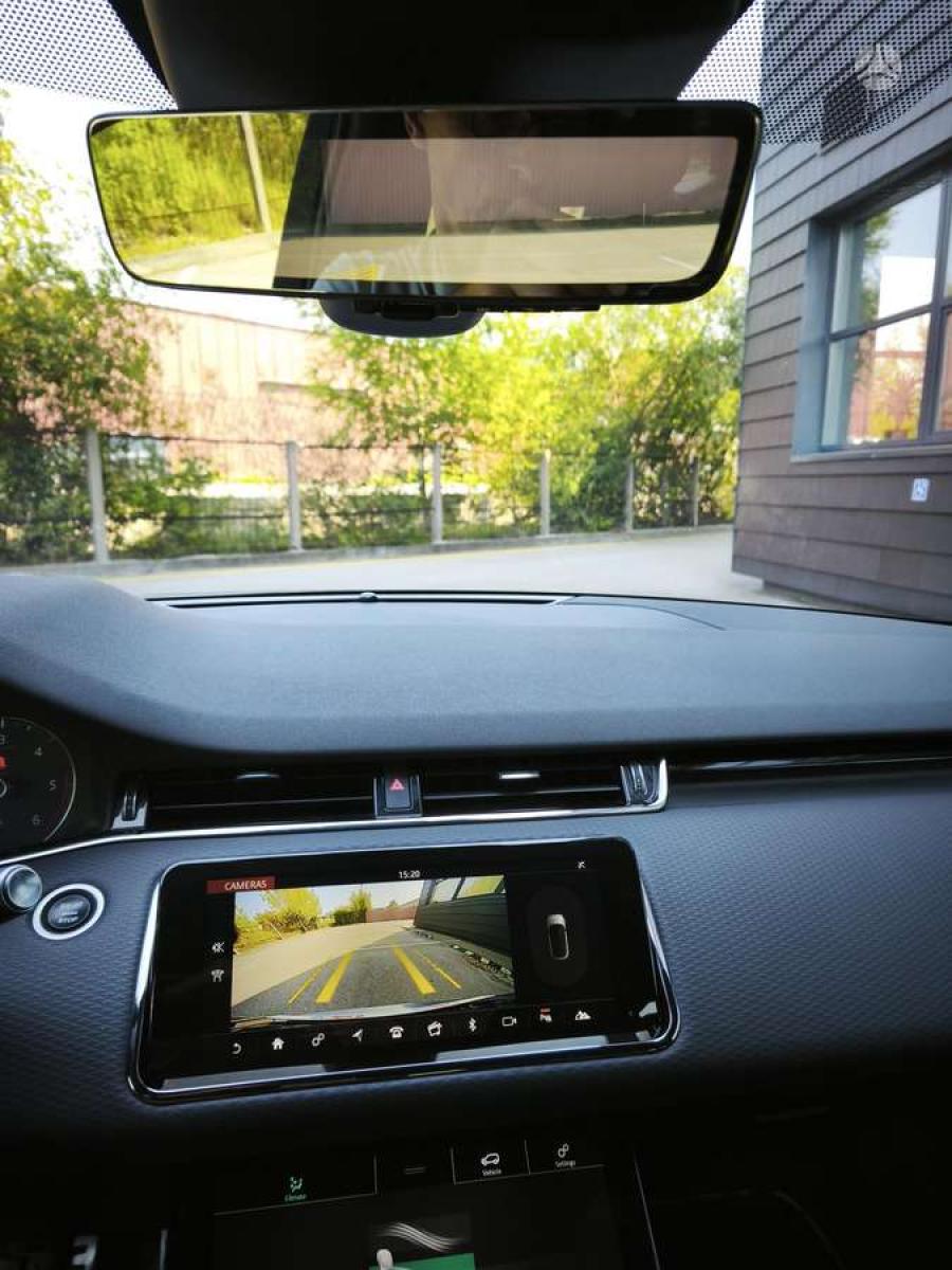 Pelēks Land Rover Range Rover Evoque 2020 Kauņa, ar dzinēja tilpumu 2.00 L un nobraukumu 83 tūkst. km par 18750 €, foto 13 vietnē AUTOMOTO.COM.LV