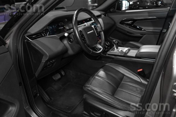Grey Land Rover Range Rover Evoque 2020 in Riga, with an engine capacity of 2.00 L and mileage of 75 thousand km for 21600 €, photo 9 on AUTOMOTO.COM.LV