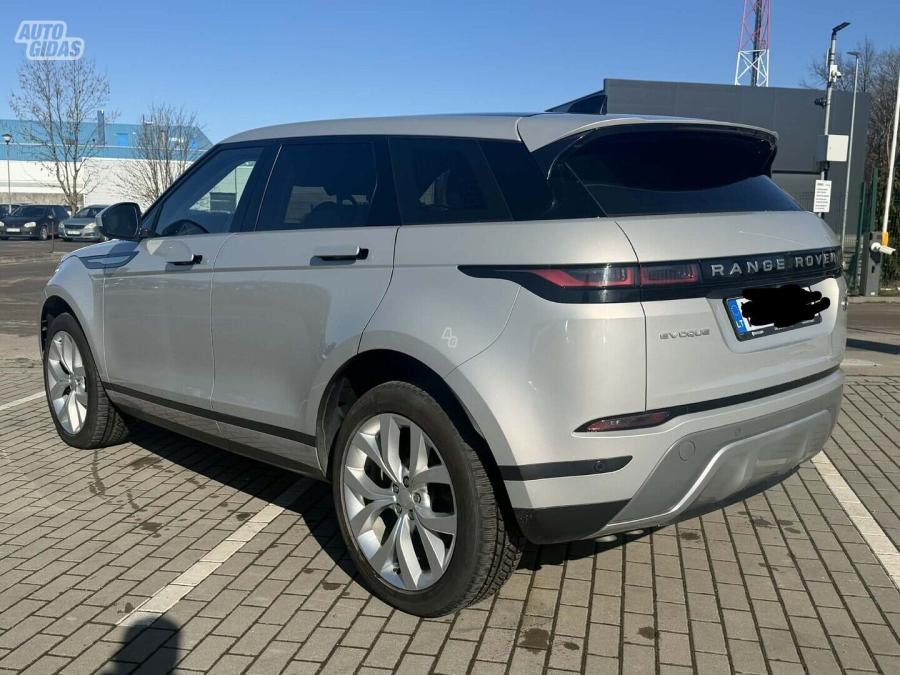 Grey Land Rover Range Rover Evoque 2022 in Klaipeda, with an engine capacity of 2.00 L and mileage of 54 thousand km for 33000 €, photo 4 on AUTOMOTO.COM.LV