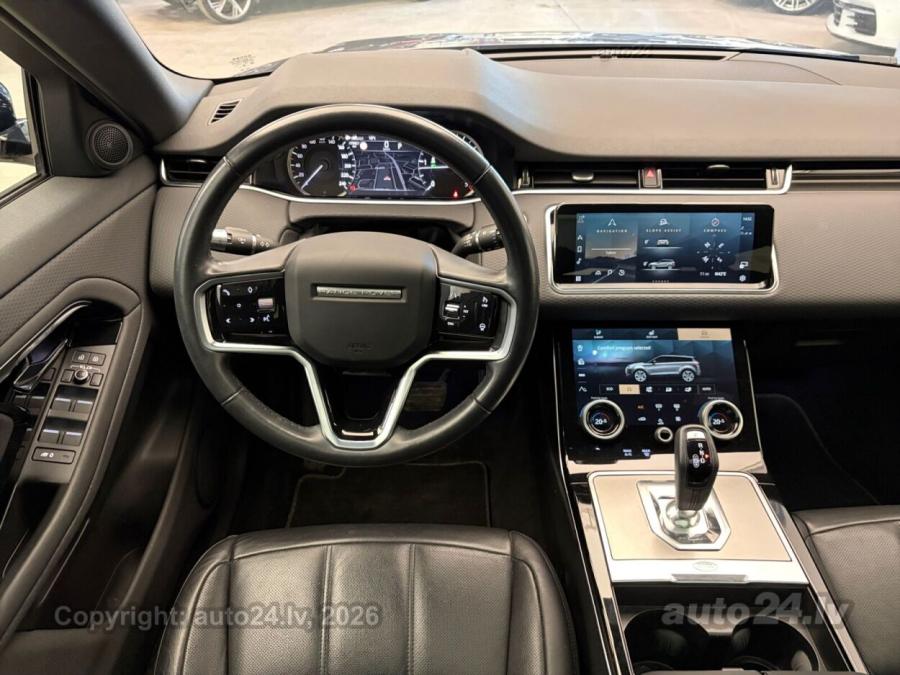 Pelēks Land Rover Range Rover Evoque 2022 Tallina, ar dzinēja tilpumu 2.00 L un nobraukumu 80 tūkst. km par 32900 €, foto 12 vietnē AUTOMOTO.COM.LV