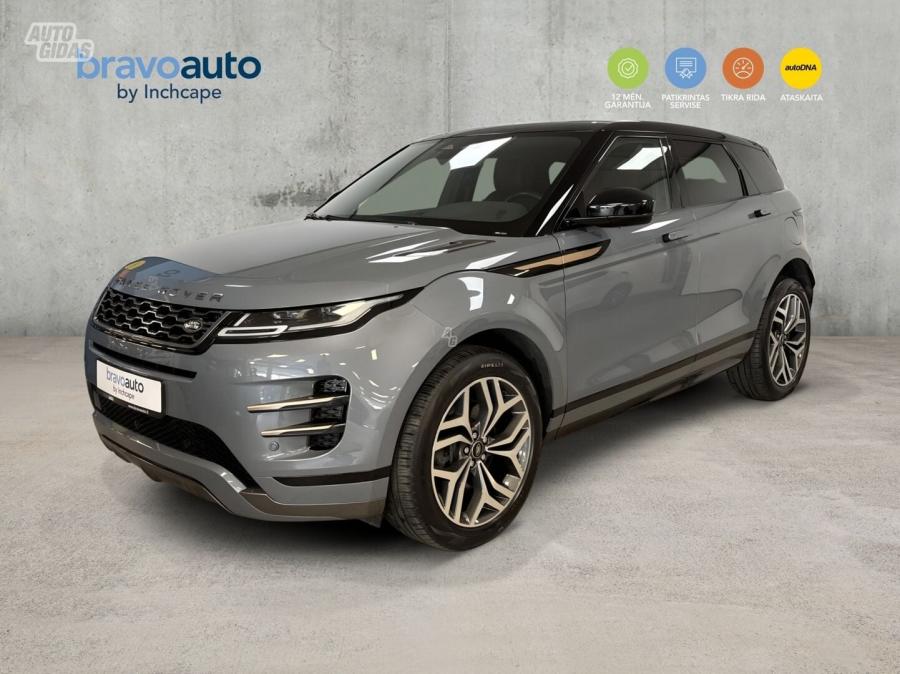 Grey Land Rover Range Rover Evoque 2022 in Vilnius, with an engine capacity of 1.50 L and mileage of 41 thousand km for 38000 €, photo 1 on AUTOMOTO.COM.LV