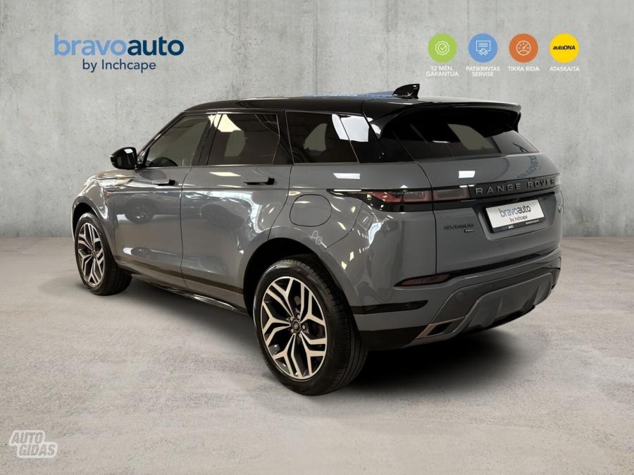 Grey Land Rover Range Rover Evoque 2022 in Vilnius, with an engine capacity of 1.50 L and mileage of 41 thousand km for 38000 €, photo 4 on AUTOMOTO.COM.LV